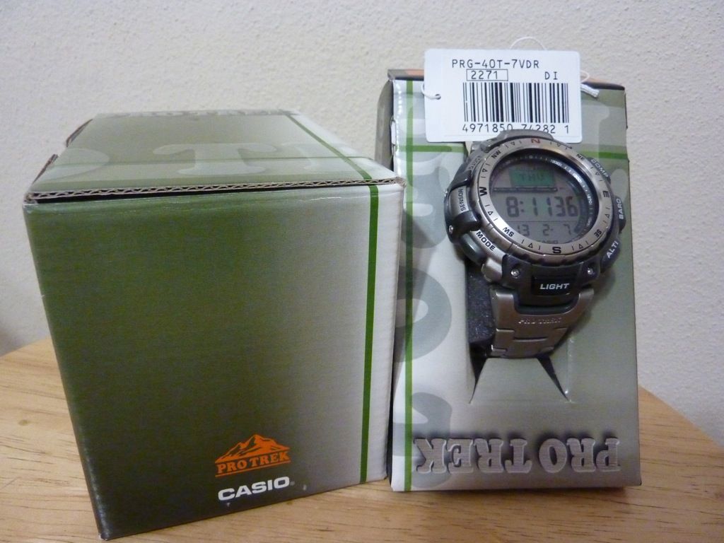 FS: CASIO PROTREK PRG-40T-7VDR, HARD TO FIND !!! | WatchUSeek Watch Forums